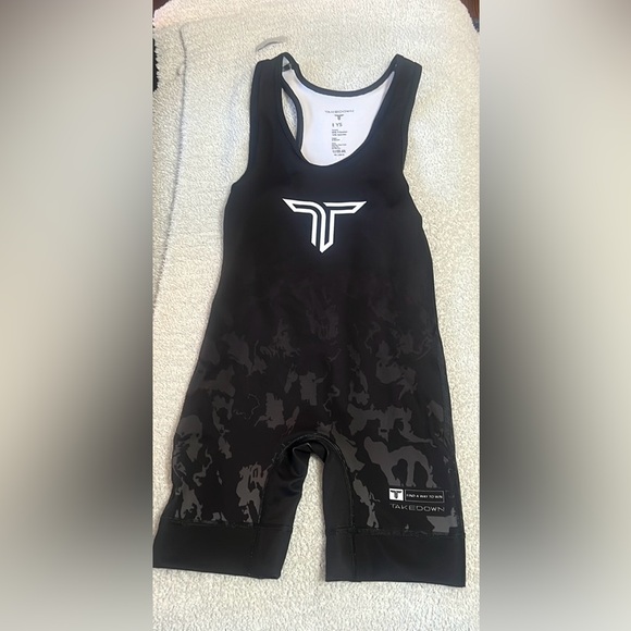 Takedown | Other | Youth Small New Black Camo Takedown Wrestling ...